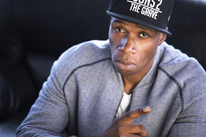 Toronto rapper THRUST wearing ZIN Motowear AW18 French terry tracksuit ...